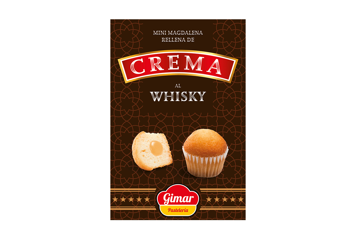 gimar-magdalena-crema-whisky | Pastelería Gimar